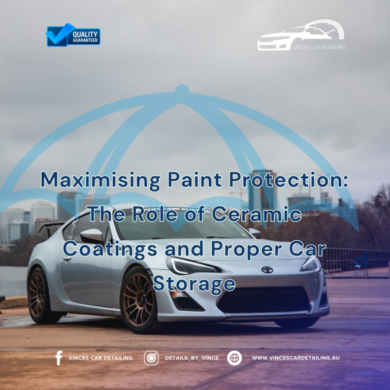 Ceramic Coating & Car Storage for Paint Protection | AU Guide